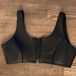 Hoaka | Swim | Hoaka Dark All Black Bikini M Top And Medium Bottoms ...